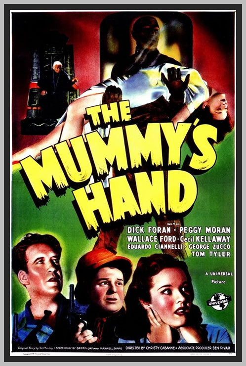 THE MUMMY'S HAND - COLORIZED - 1940 - DICK FORAN - RARE DVD – TV Museum ...