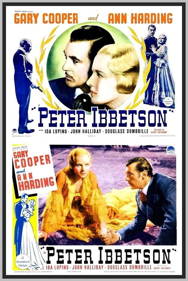 PETER IBBETSON - COLORIZED - 1935 - GARY COOPER - RARE DVD – TV Museum DVDs