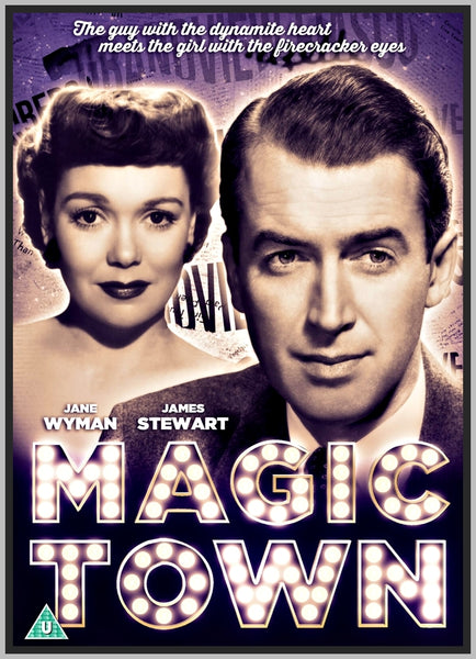 MAGIC TOWN - 1947 - WITH JAMES STEWART - RARE DVD - COLORIZED – TV ...
