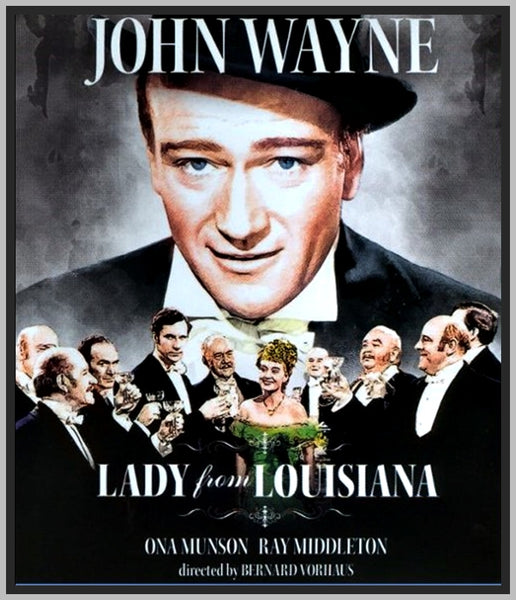 LADY FROM LOUISIANA - 1941 - WITH JOHN WAYNE - RARE DVD - COLORIZED ...