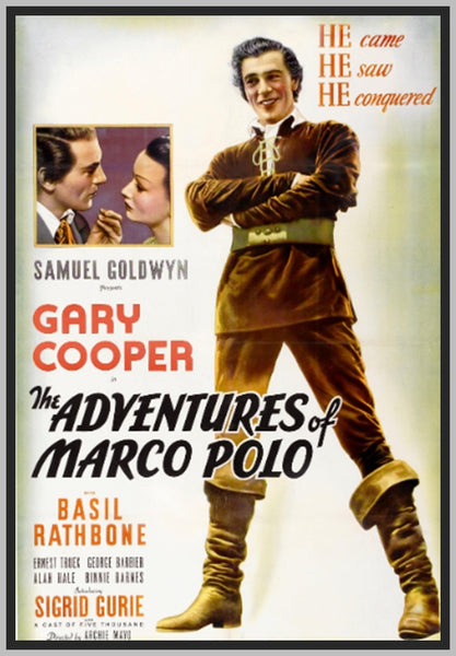 THE ADVENTURES OF MARCO POLO - COLORIZED - 1938 - GARY COOPER - RARE D ...