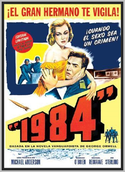 1984 - COLORIZED - 1956 - EDMOND O'BRIEN - RARE DVD – TV Museum DVDs