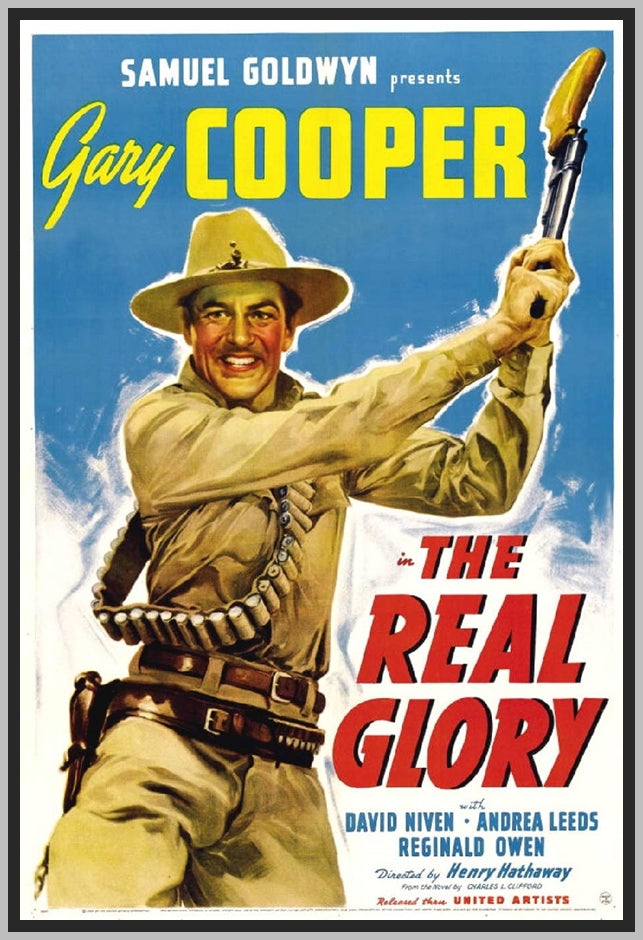THE REAL GLORY - COLORIZED - 1939 - GARY COOPER - RARE DVD – TV Museum DVDs
