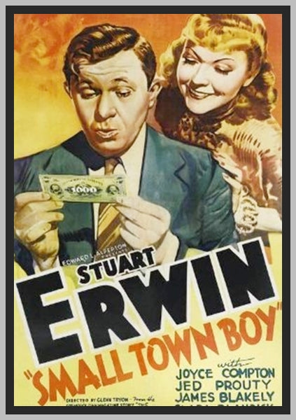 SMALL TOWN BOY - 1937 - STUART ERWIN - RARE DVD – TV Museum DVDs
