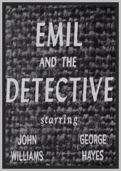 EMIL AND THE DETECTIVES - 1935 - JOHN WILLIAMS - RARE DVD – TV Museum DVDs