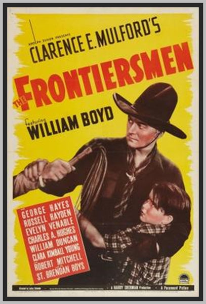 THE FRONTIERSMEN - 1938 - WILLIAM BOYD - RARE DVD – TV Museum DVDs