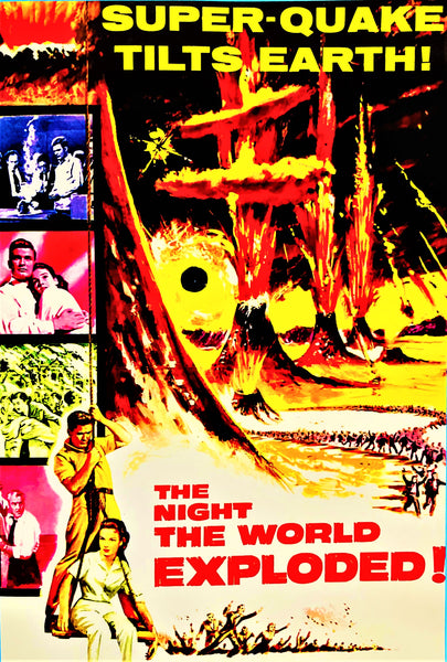 THE NIGHT THE WORLD EXPLODED - COLORIZED - 1957 – TV Museum DVDs