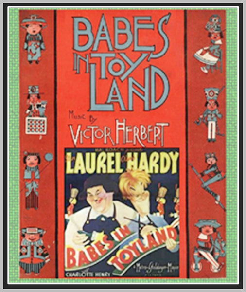 BABES IN TOYLAND - 1934 - STAN LAUREL - RARE DVD – TV Museum DVDs