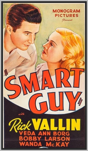 SMART GUY - 1943 - RICK VALLIN - RARE DVD – TV Museum DVDs