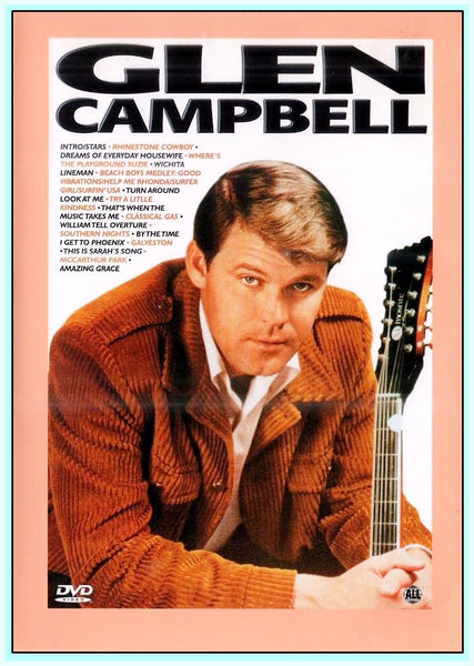 GLEN CAMPBELL SHOW - SPECIAL CONCERT - DVD – TV Museum DVDs