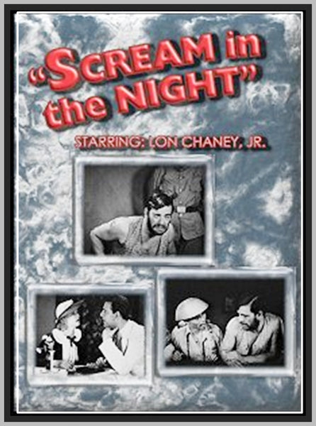 SCREAM IN THE NIGHT - 1935 - SHEILA TERRY - RARE DVD – TV Museum DVDs